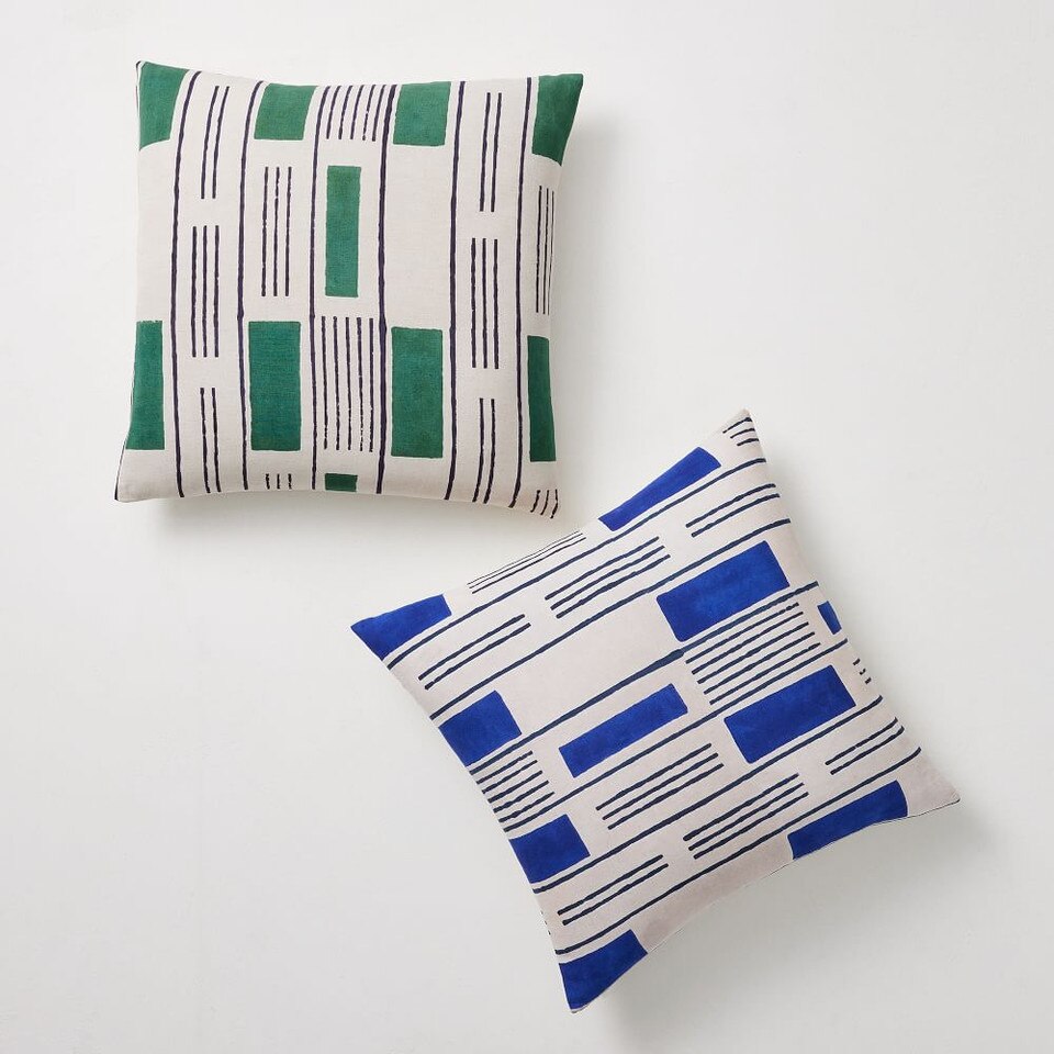 Minimal Lines Cushion Cover | West Elm Australia