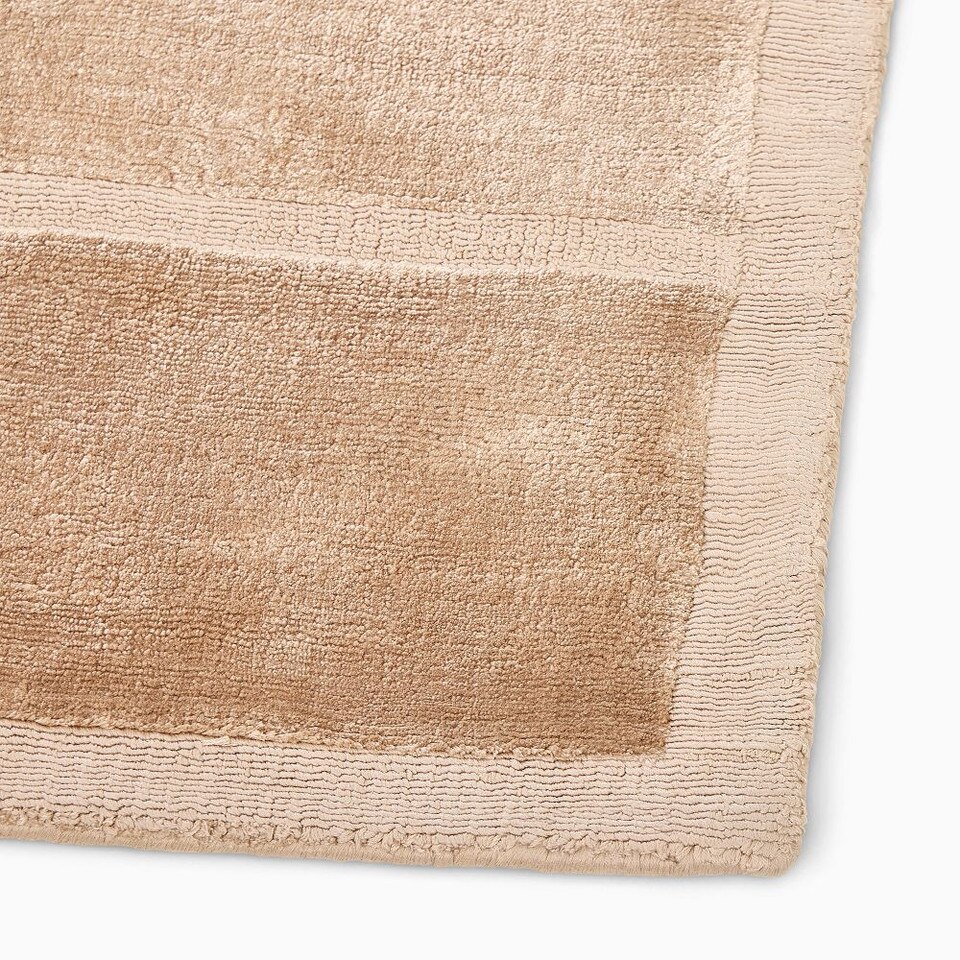 Modern Bands TENCEL™ Rug - West Elm Australia