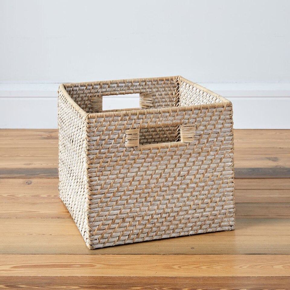 Modern Weave Storage Bin - West Elm Australia