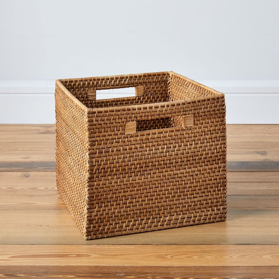 Modern Weave Storage Bin - West Elm Australia