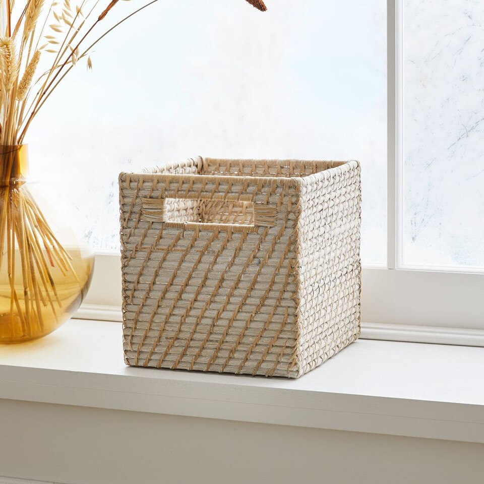 Modern Weave Storage Bin - West Elm Australia