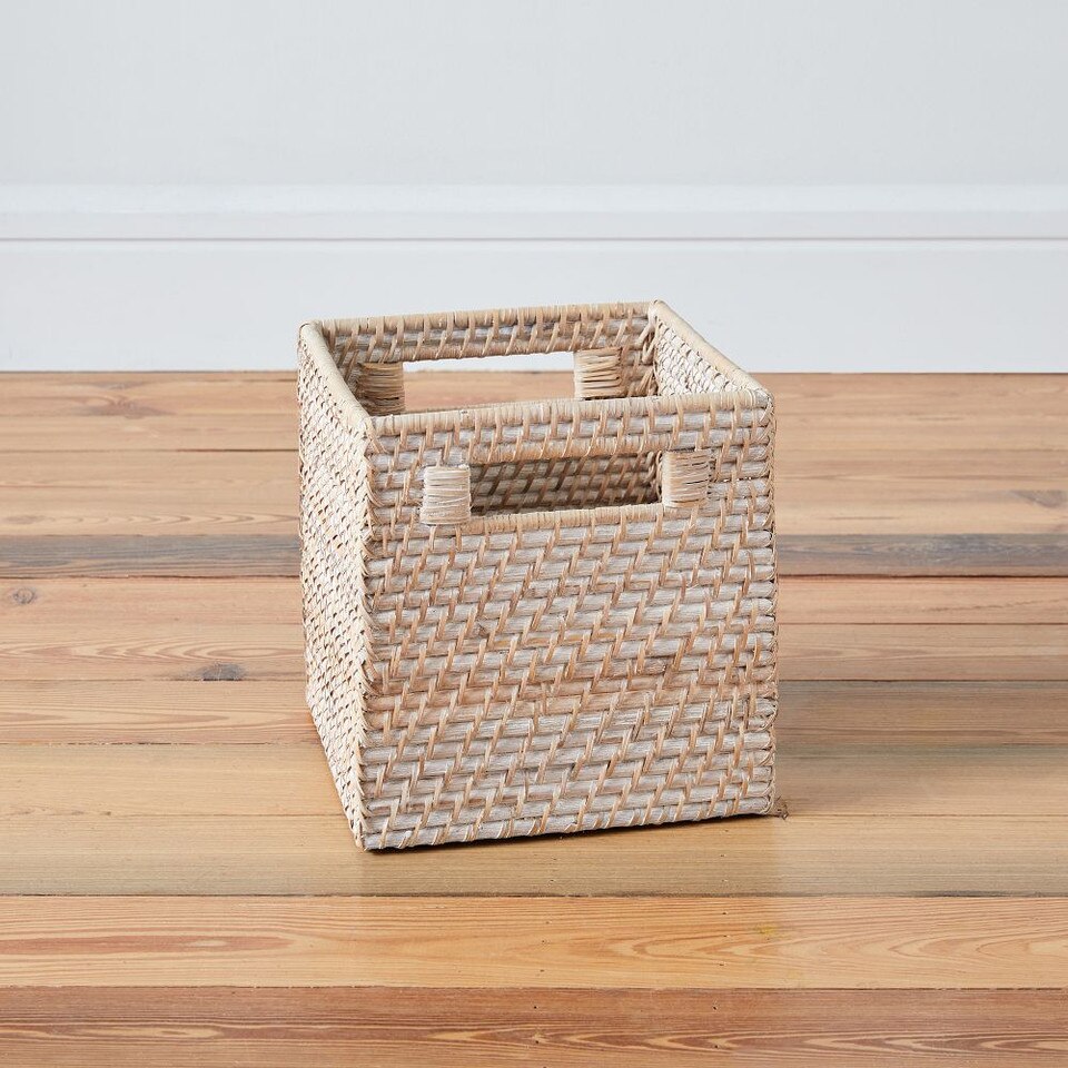 Modern Weave Storage Bin - West Elm Australia
