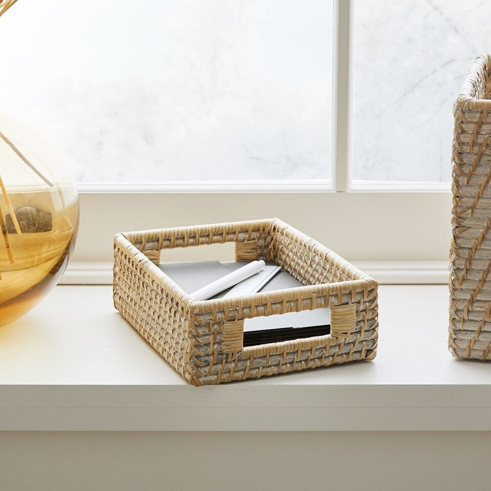 Modern Weave Storage Bin - West Elm Australia