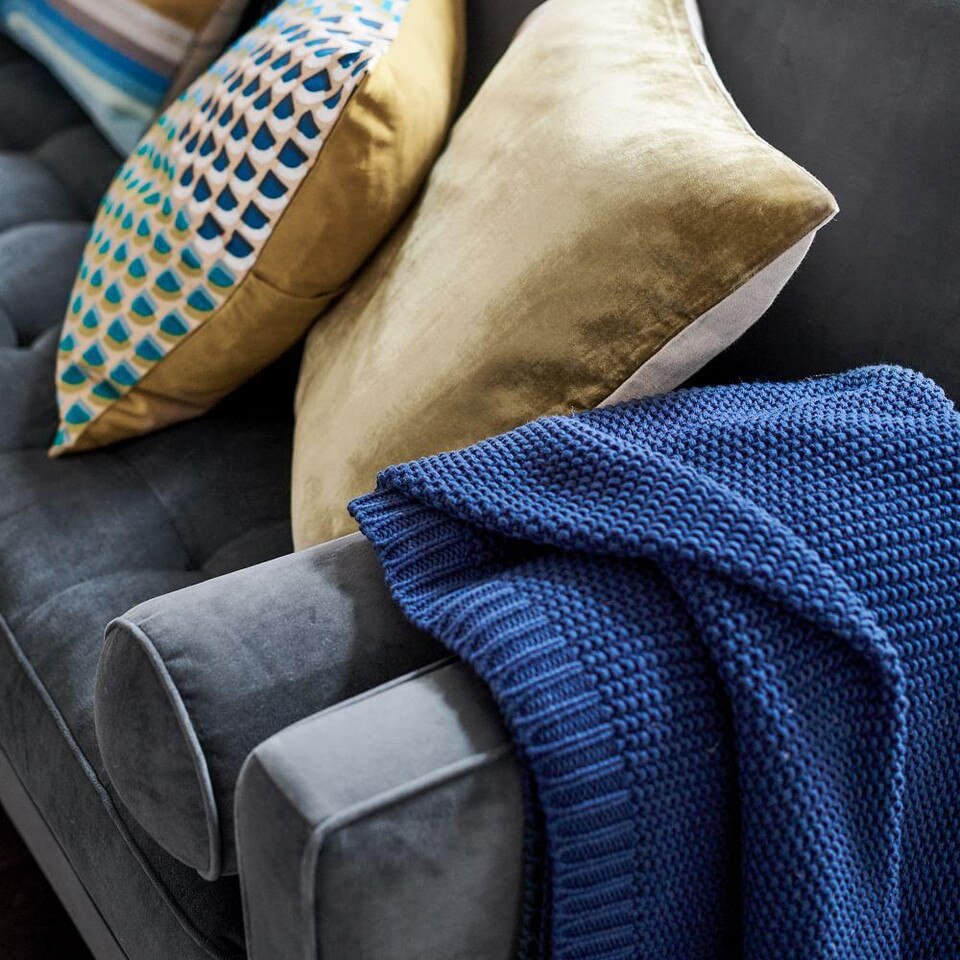 Monroe Mid-Century Tufted 3-Seater Sofa (200 Cm) | west elm Australia
