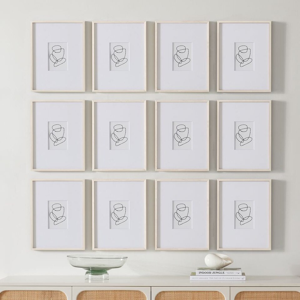 Multi-Mat Wood Gallery Frames - Winterwood | West Elm Australia
