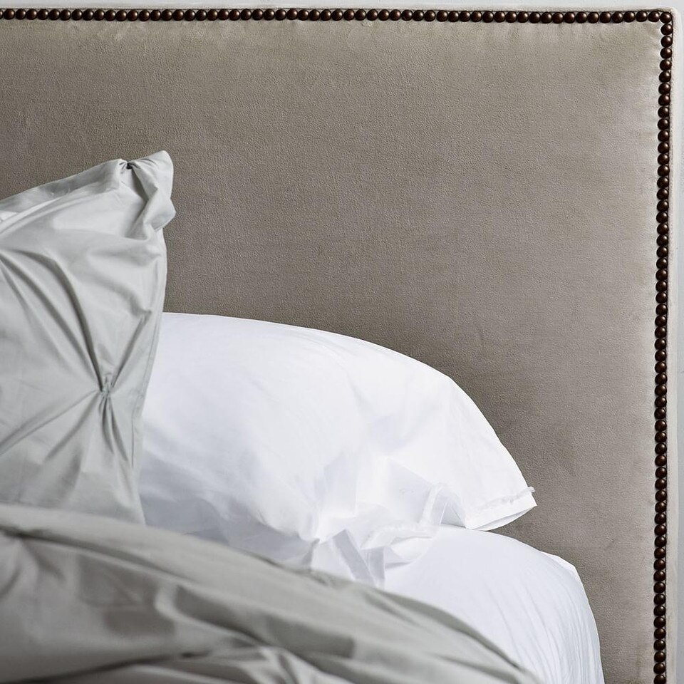 Nailhead Upholstered Headboard | west elm Australia