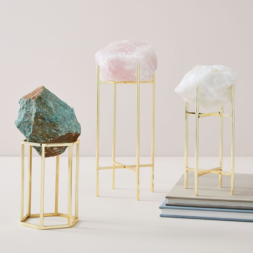 Natural Stone on Stand Objects | West Elm Australia