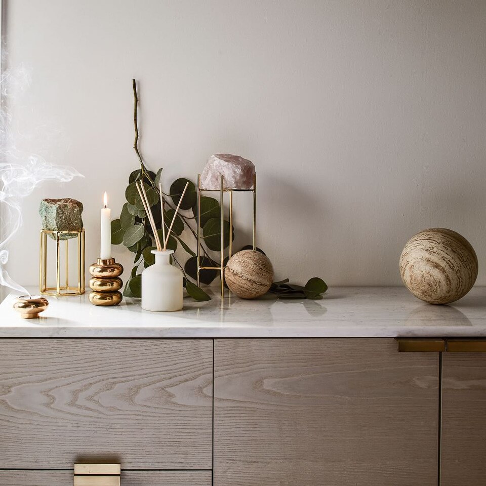 Natural Stone on Stand Objects | West Elm Australia
