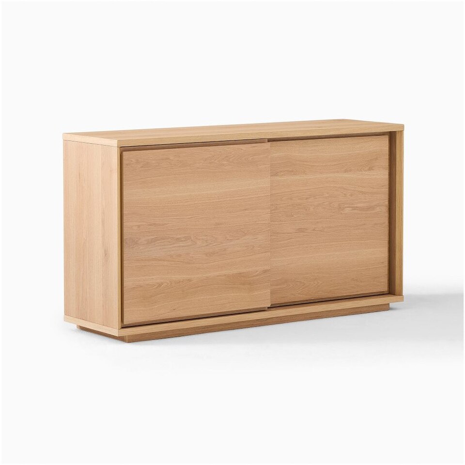 Norre Shallow Media Console (122 cm) - West Elm Australia