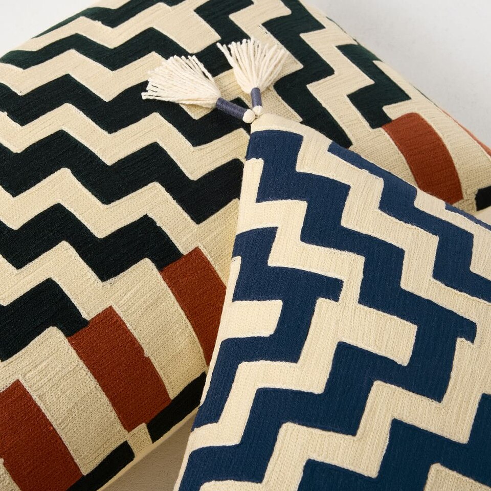Offset Chevron Cushion Cover | West Elm Australia