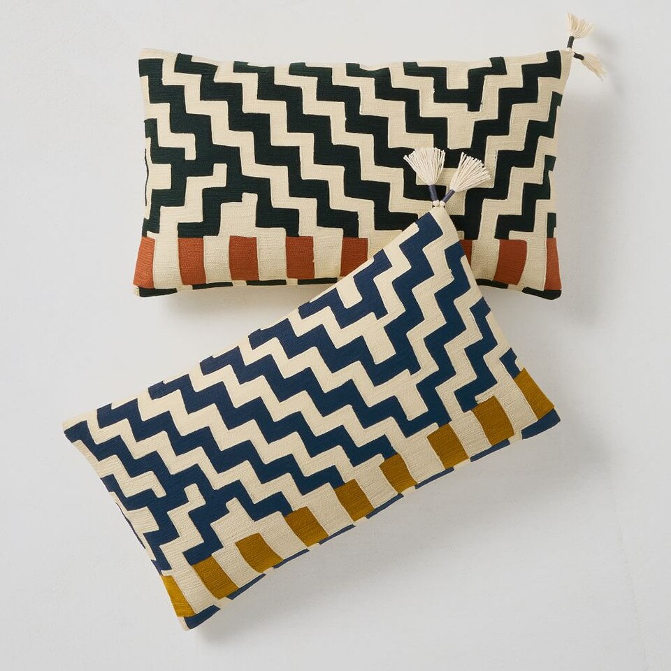 Offset Chevron Cushion Cover | West Elm Australia