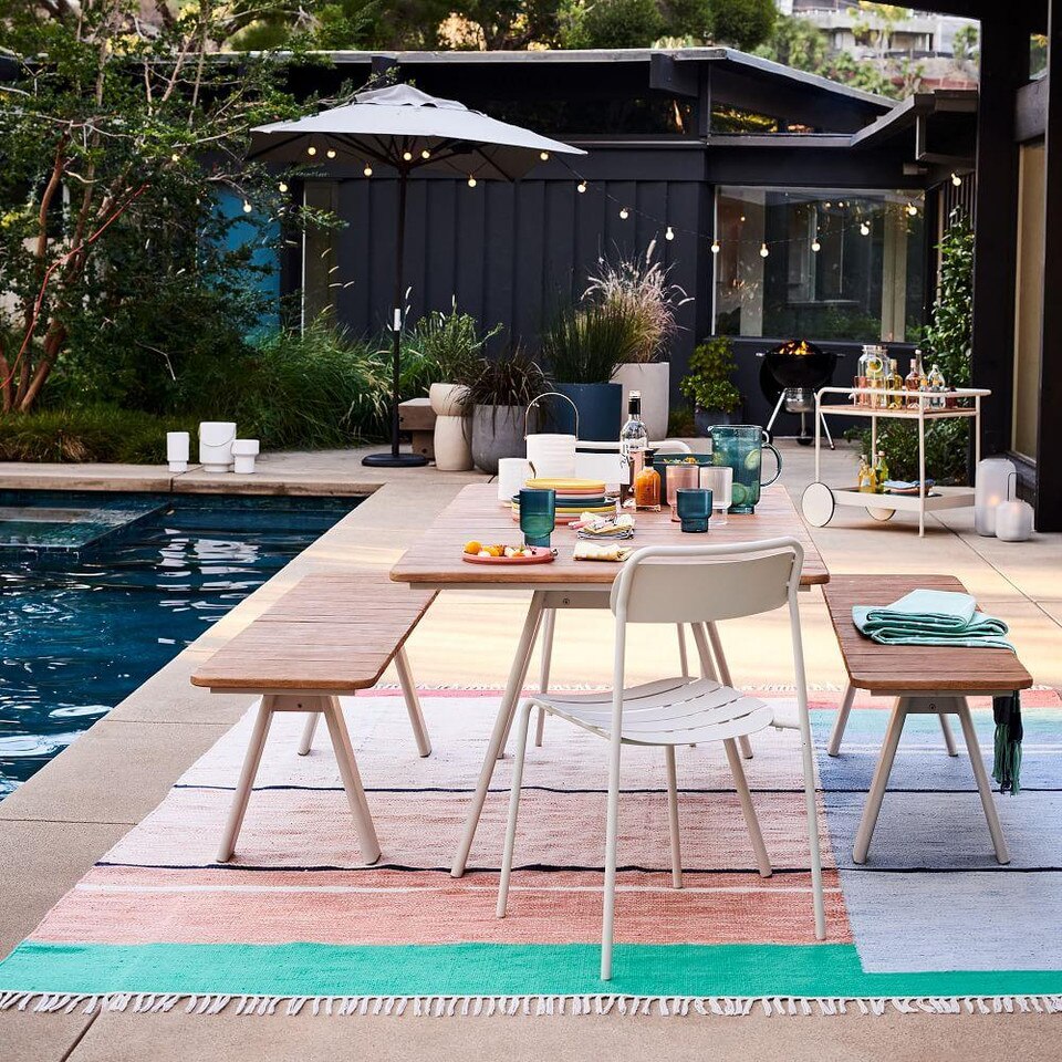 Offset Ombre Indoor/Outdoor Rug | west elm Australia