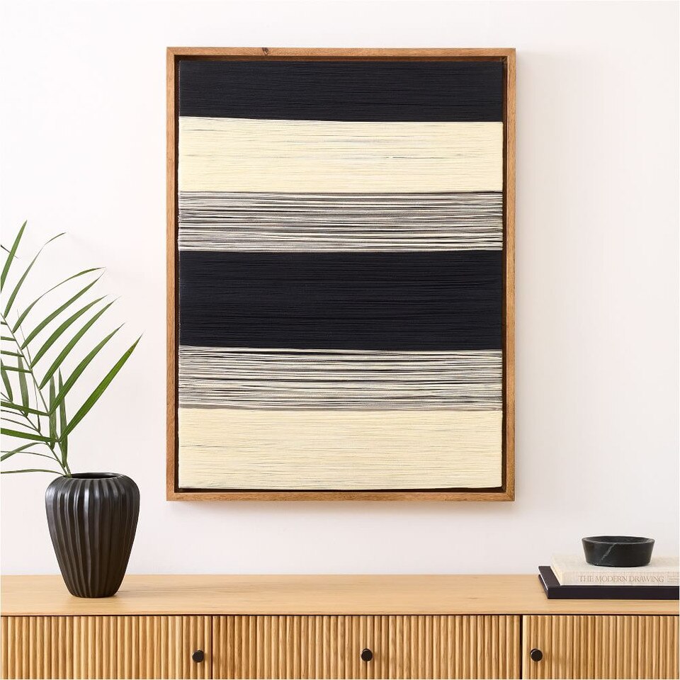 Omar Ombre Fibre Dimensional Wall Art | West Elm Australia