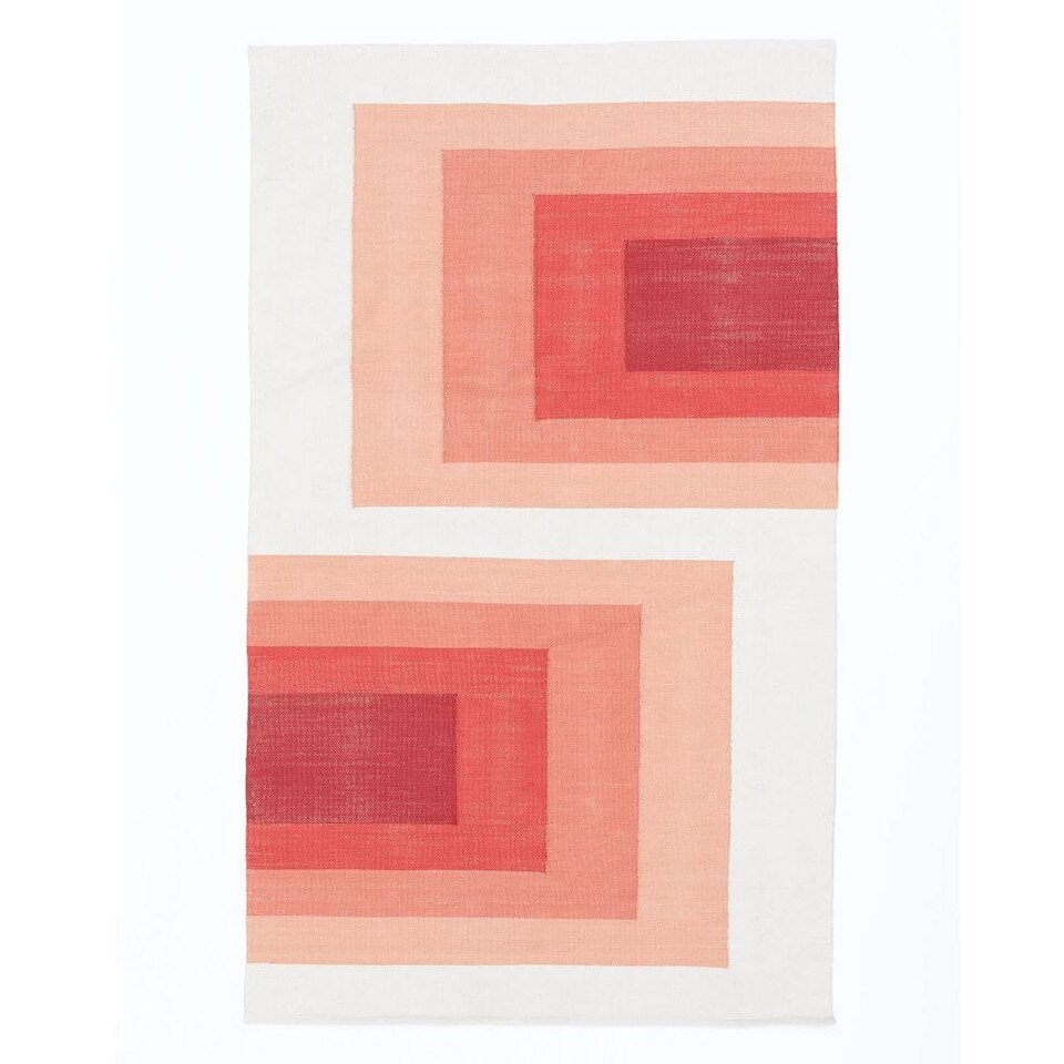 Optic Blocks Rug Runner | west elm Australia