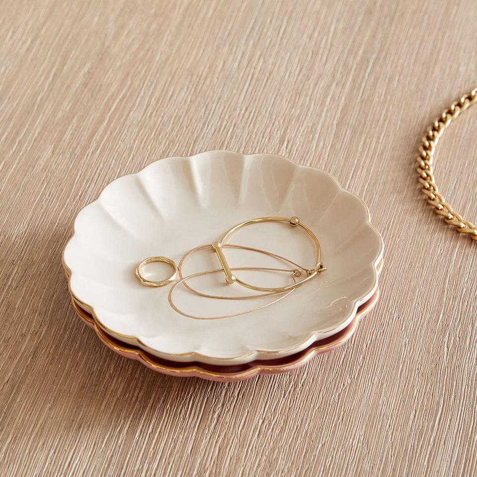 Organic Ceramic Trinket Trays | West Elm Australia