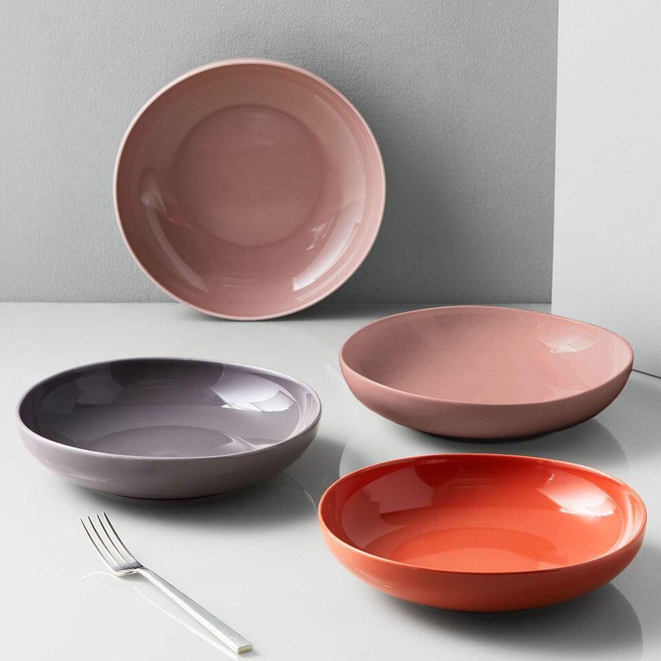 Organic Shaped Low Bowls | West Elm Australia