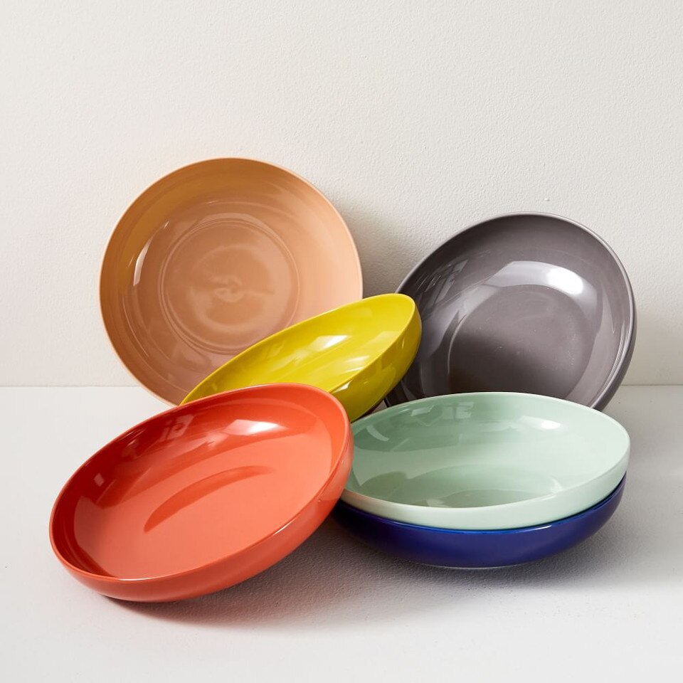 Organic Shaped Low Bowls | West Elm Australia