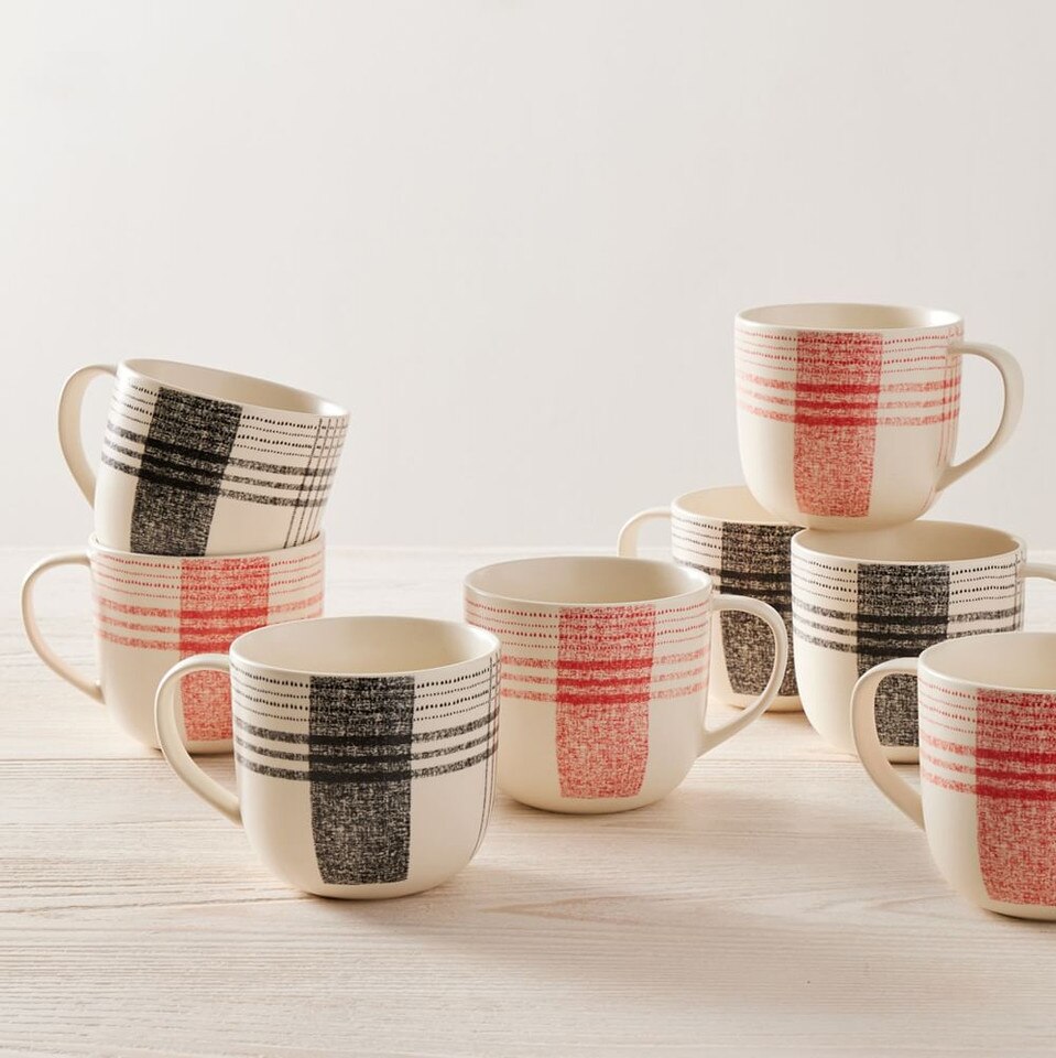 Origin Plaid Mug | West Elm Australia