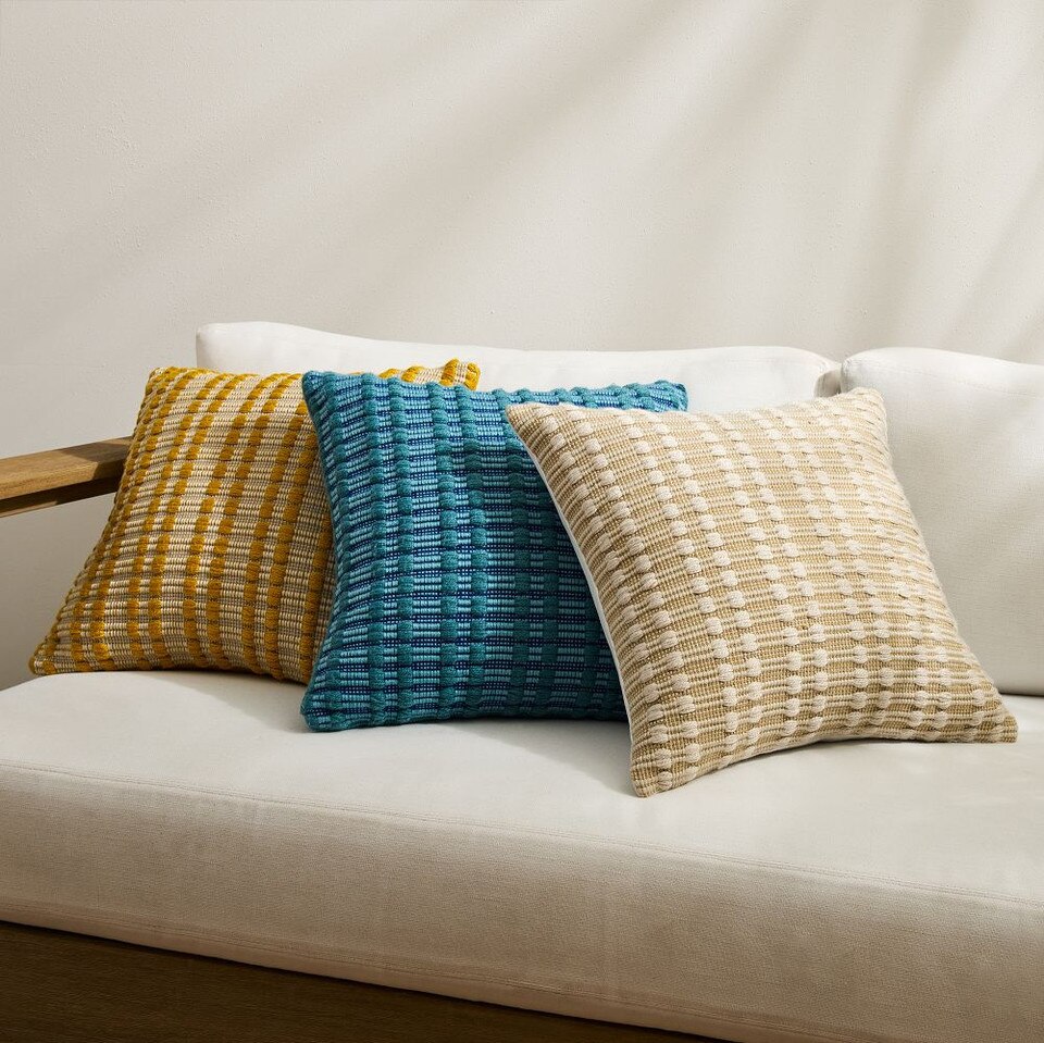 Outdoor Chunky Linear Cushion - West Elm Australia