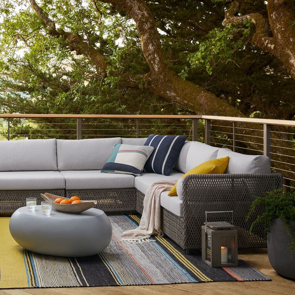 Outdoor Color Pop Cushion | West Elm Australia