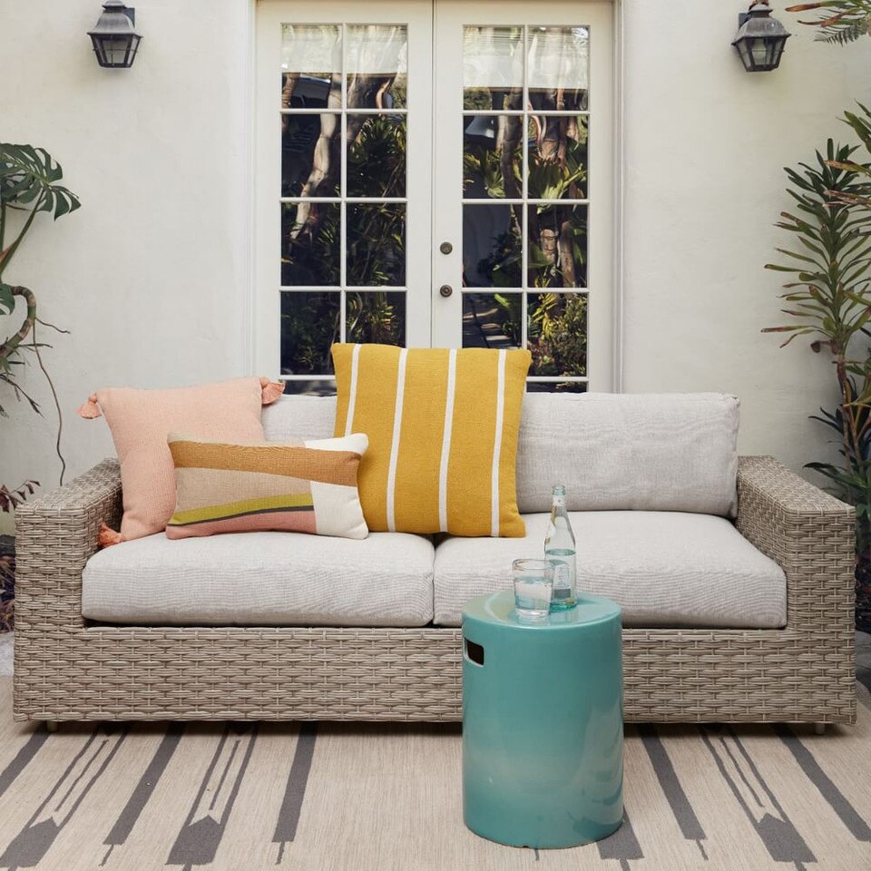 Outdoor Color Pop Cushion | West Elm Australia