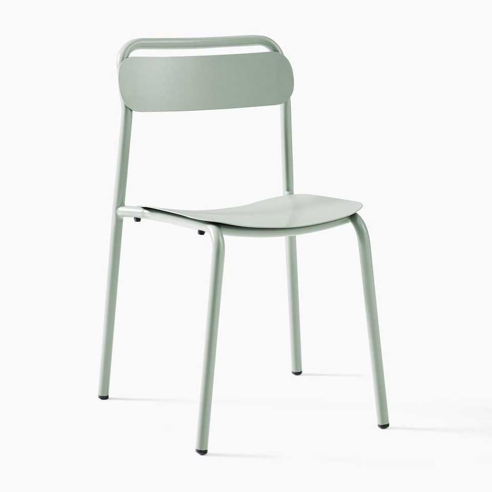 Wren Metal Stacking Dining Chair (Set of 2) | West Elm Australia
