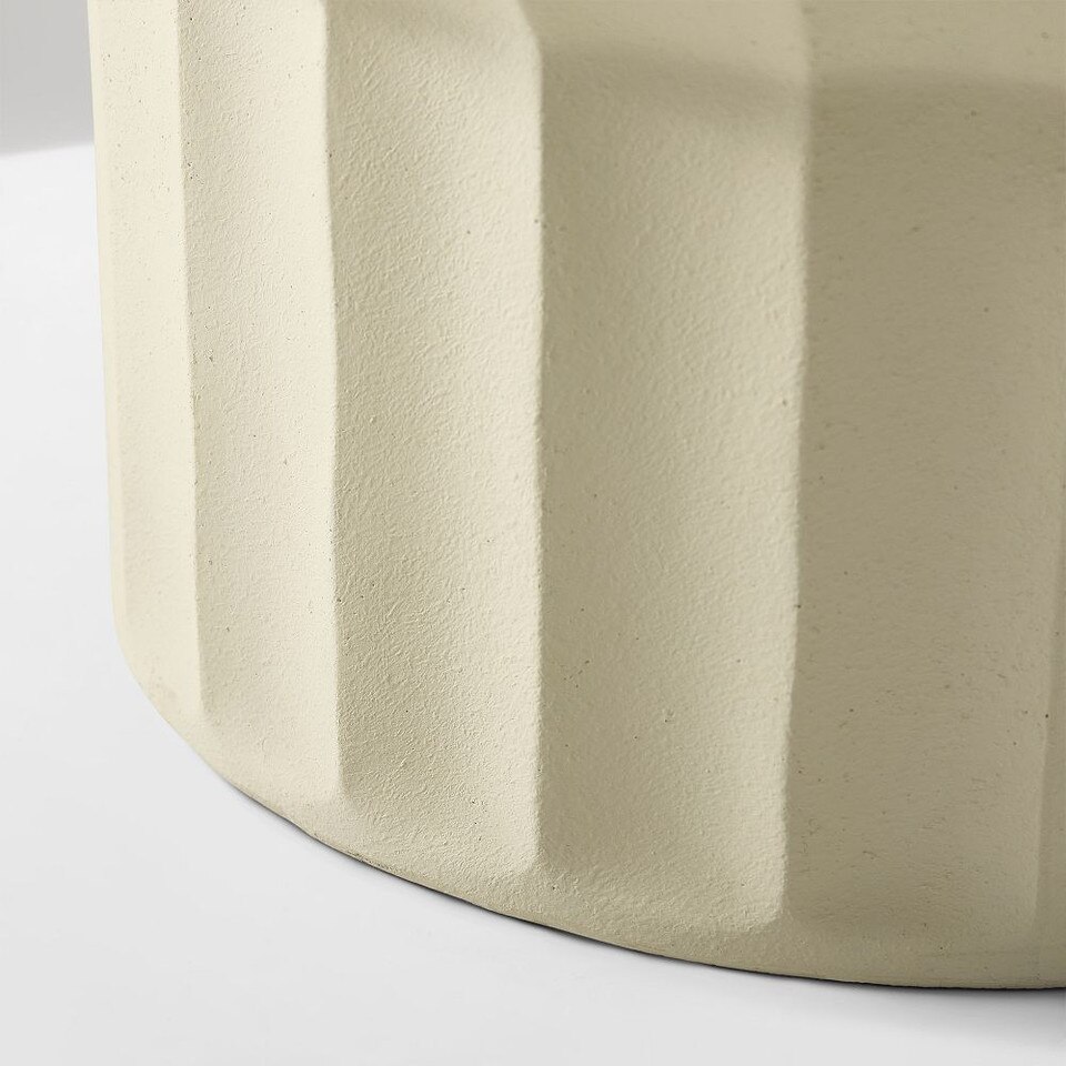 Parker Pedestal Ficonstone Indoor/Outdoor Planters - West Elm Australia