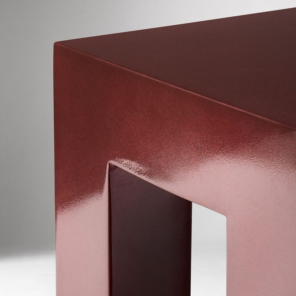 Parsons Ceramic Side Table (46 cm) | West Elm Australia