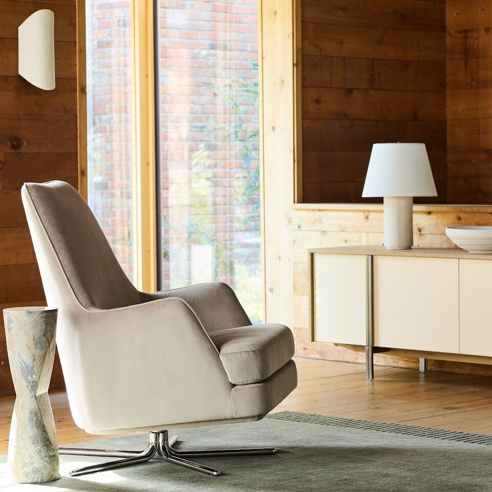 Patchin Swivel Chair - West Elm Australia