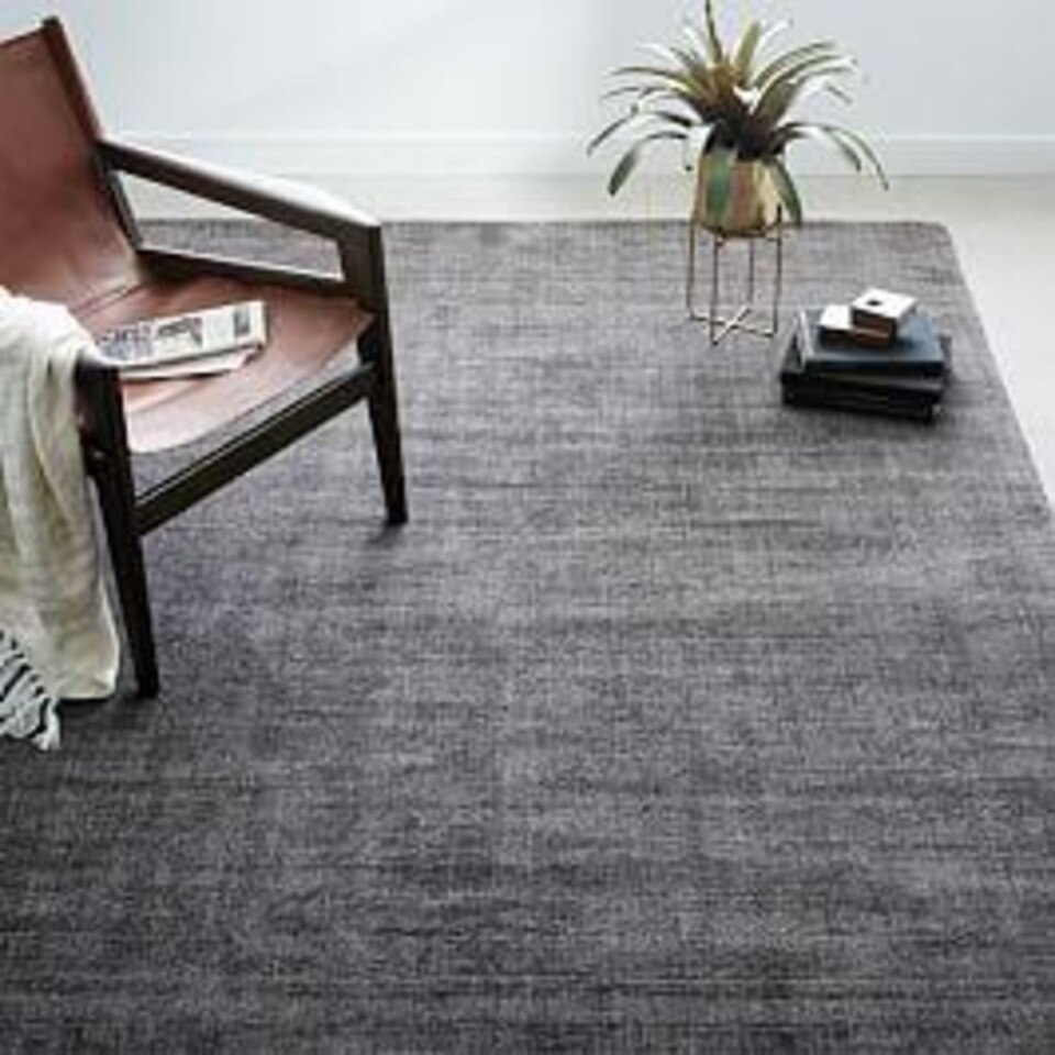 Patina Rug - Asphalt | West Elm Australia