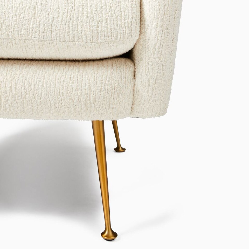 Phoebe Chair - Metal Legs - West Elm Australia