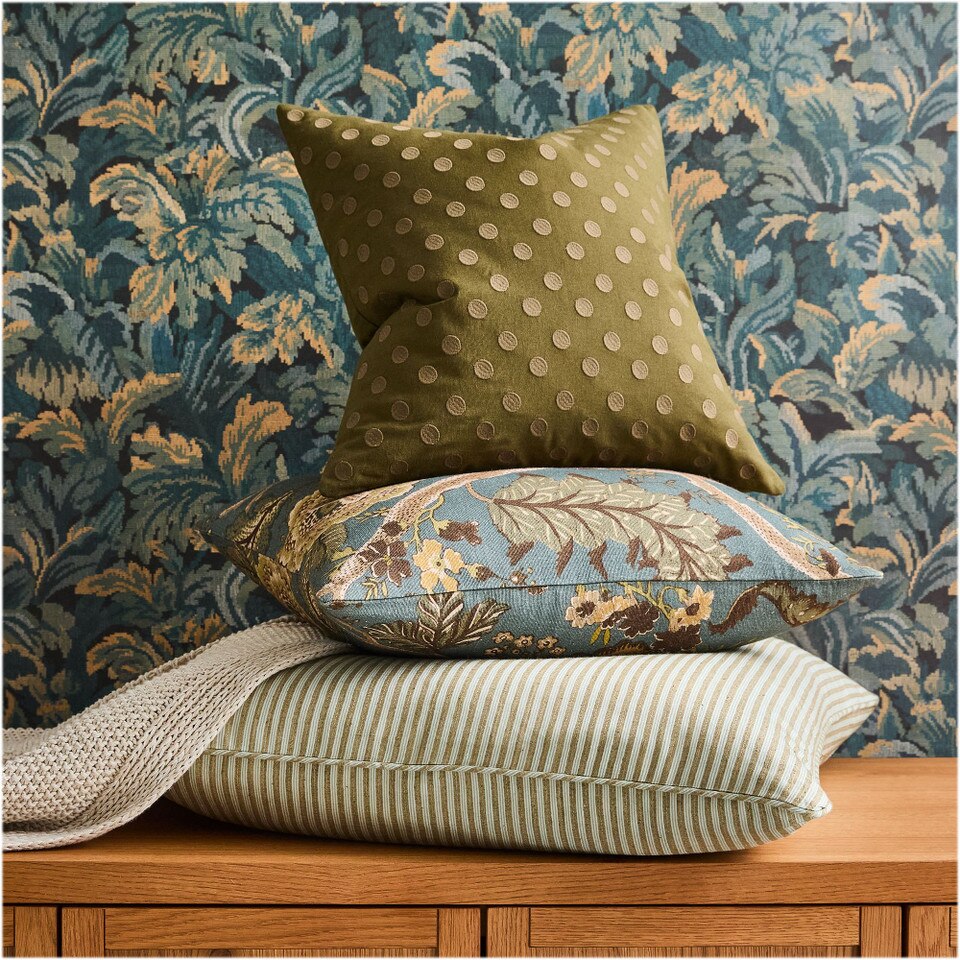 Pierce & Ward Palampore Floral Cushion Cover - West Elm Australia