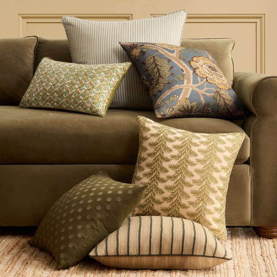 Pierce & Ward Palampore Floral Cushion Cover - West Elm Australia