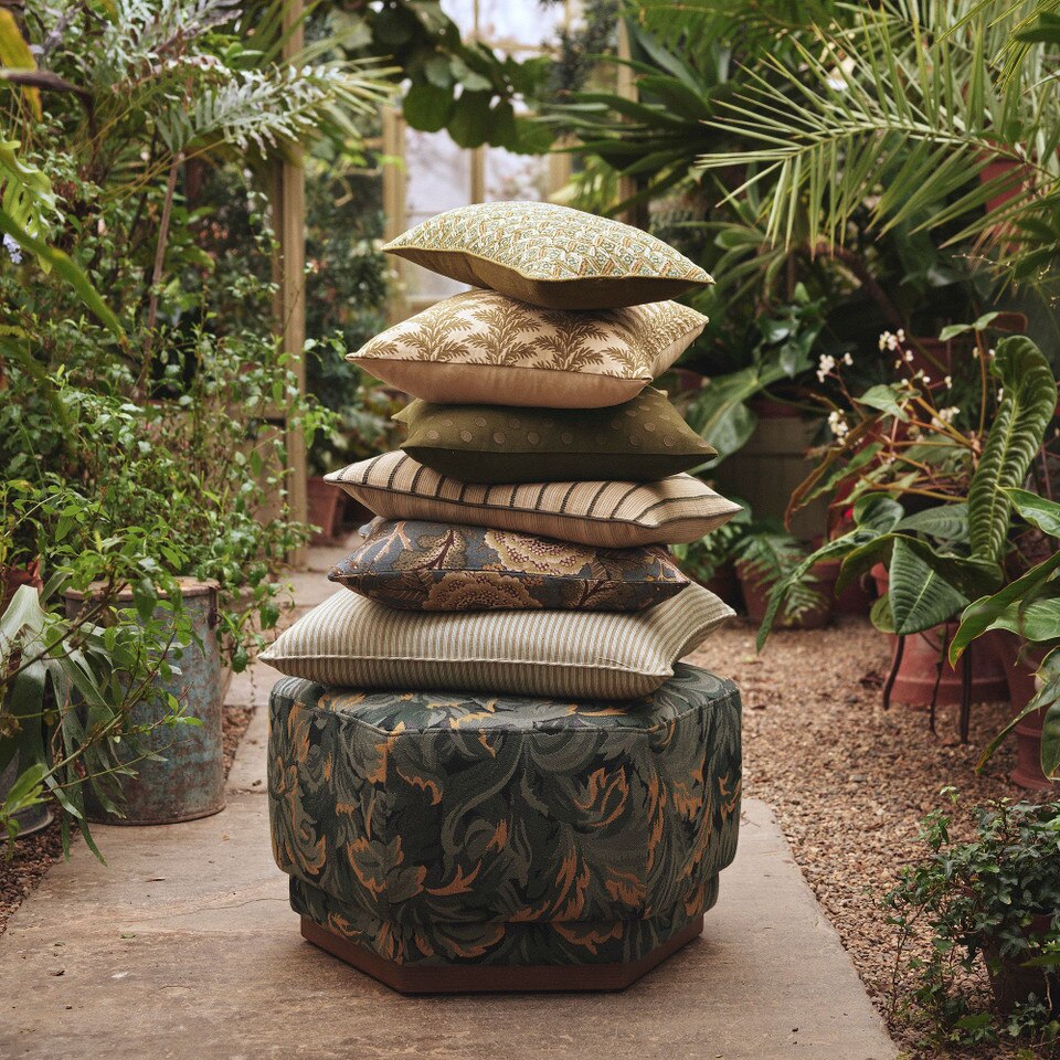 Pierce & Ward Palampore Floral Cushion Cover - West Elm Australia