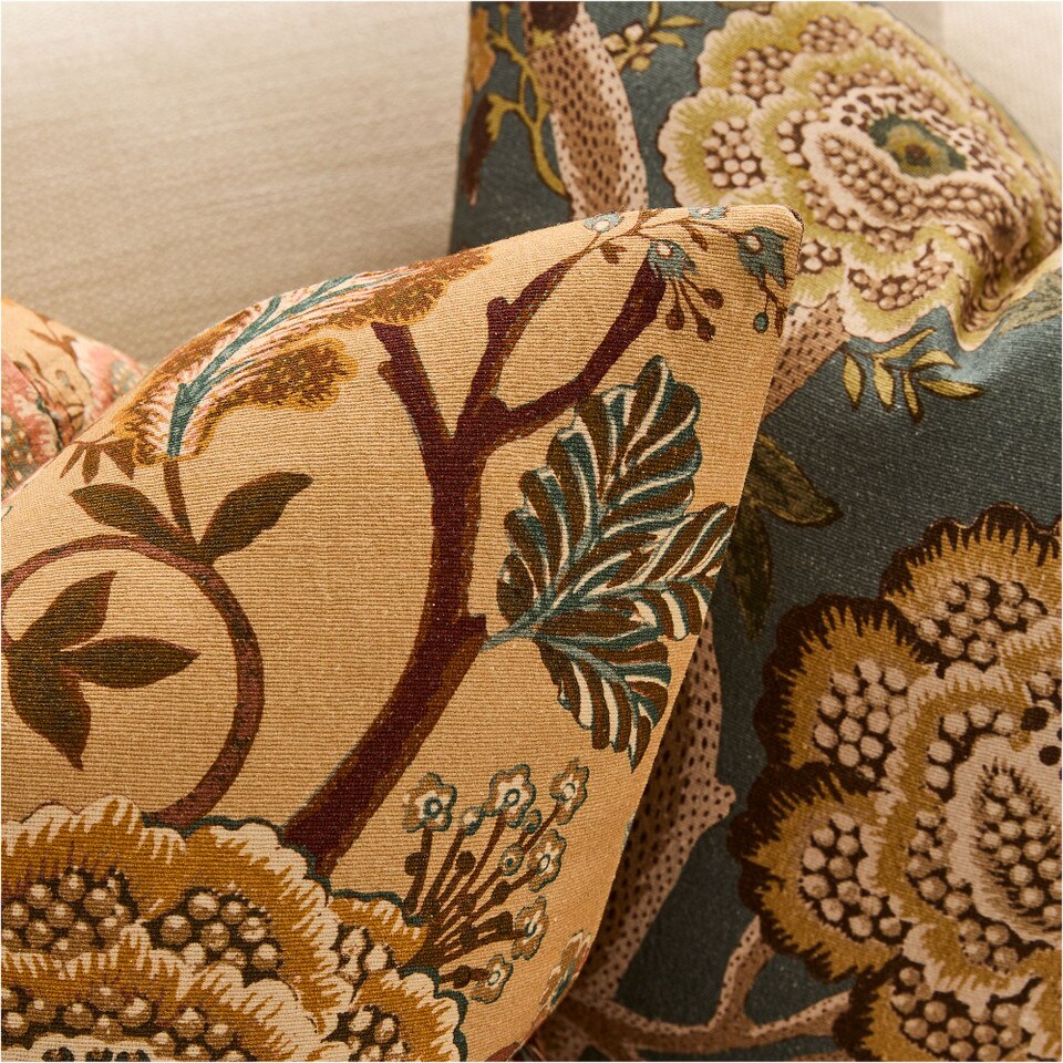 Pierce & Ward Palampore Floral Cushion Cover - West Elm Australia