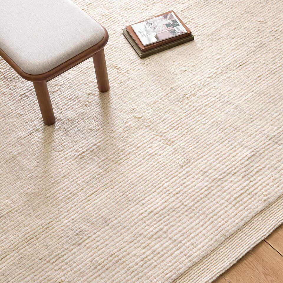 Plush Rib Shag Wool Rug | West Elm Australia