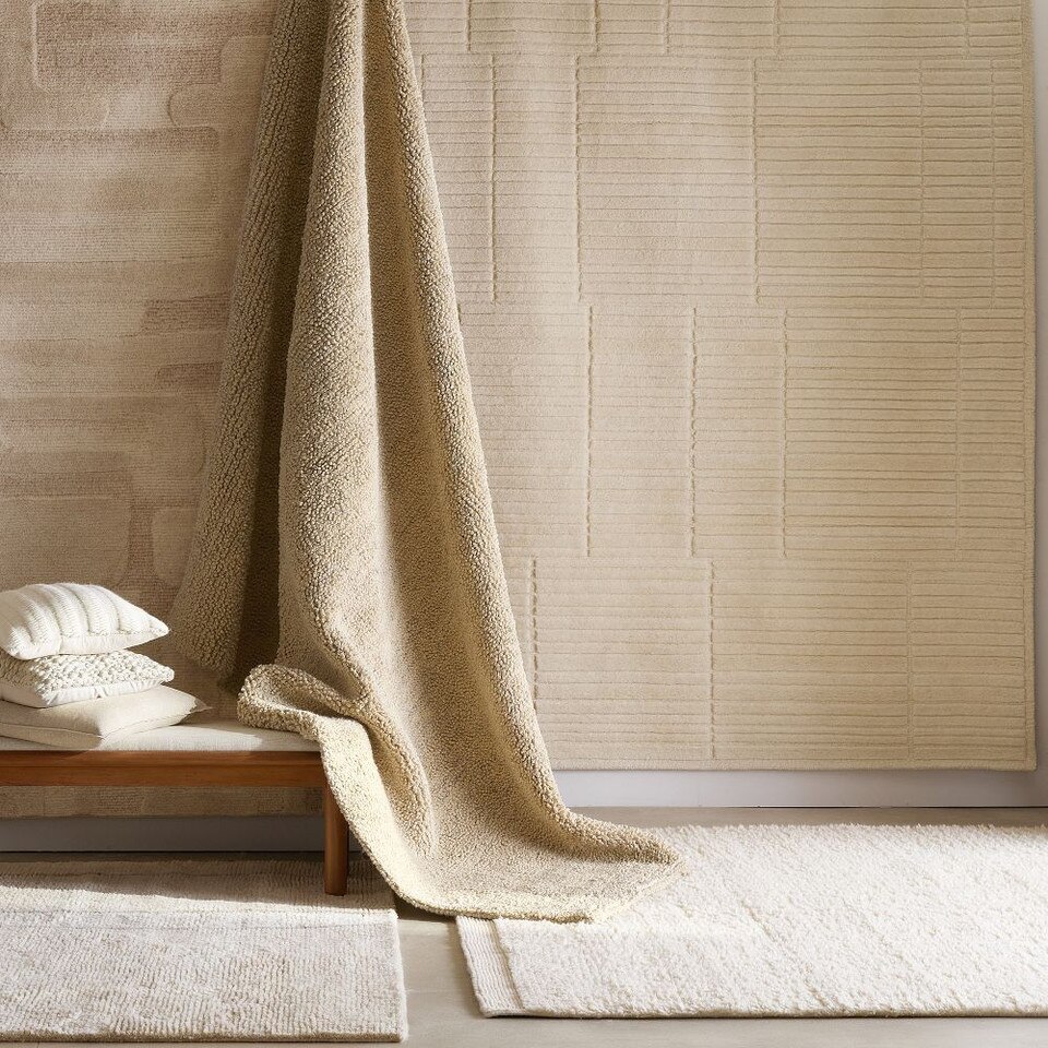 Popcorn Shag Wool Rug | West Elm Australia