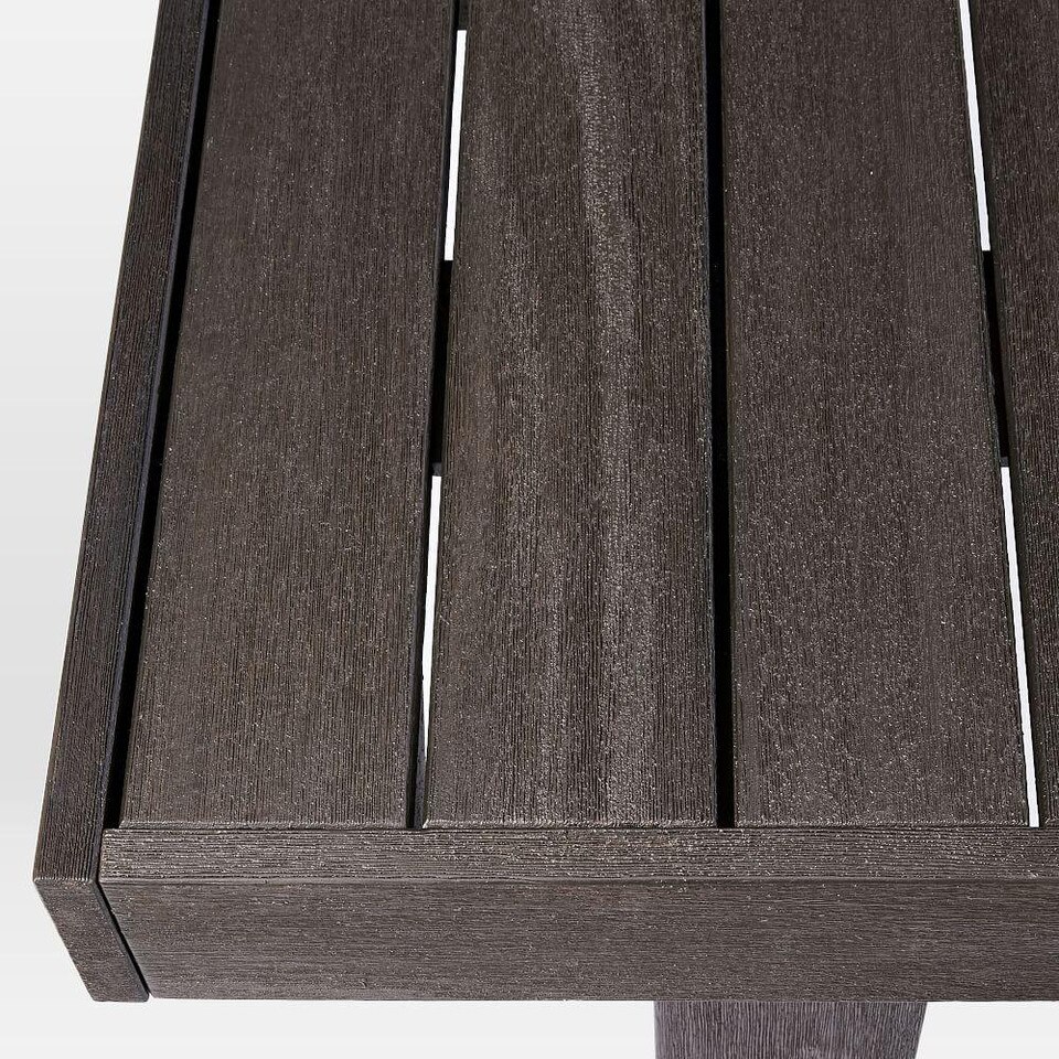 Portside Outdoor Expandable Dining Table Set - Weathered Cafe | west ...