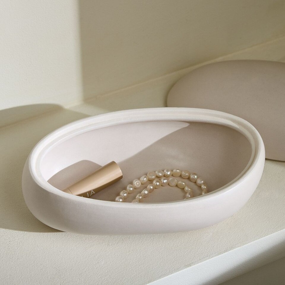 Pure White Ceramic Decorative Boxes - West Elm Australia