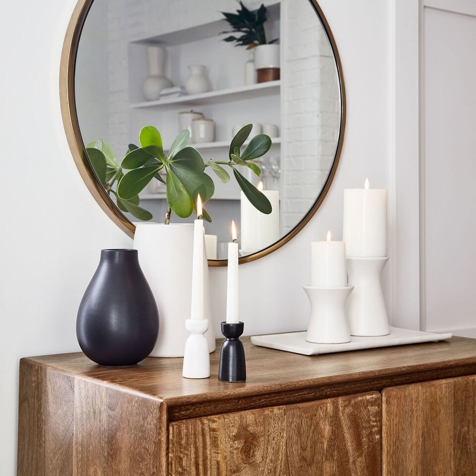 Pure White Ceramic Vases | west elm Australia