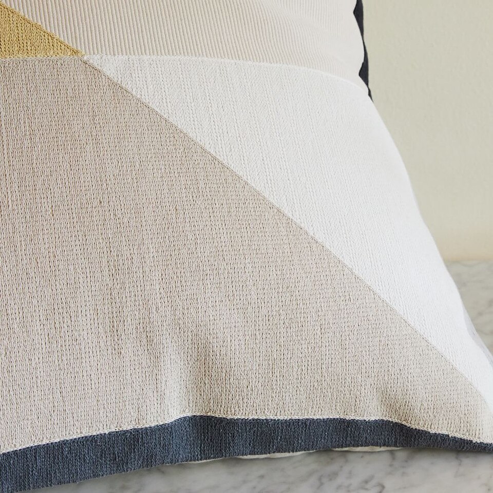 Quadrant Colorblock Pillow Cover | west elm Australia