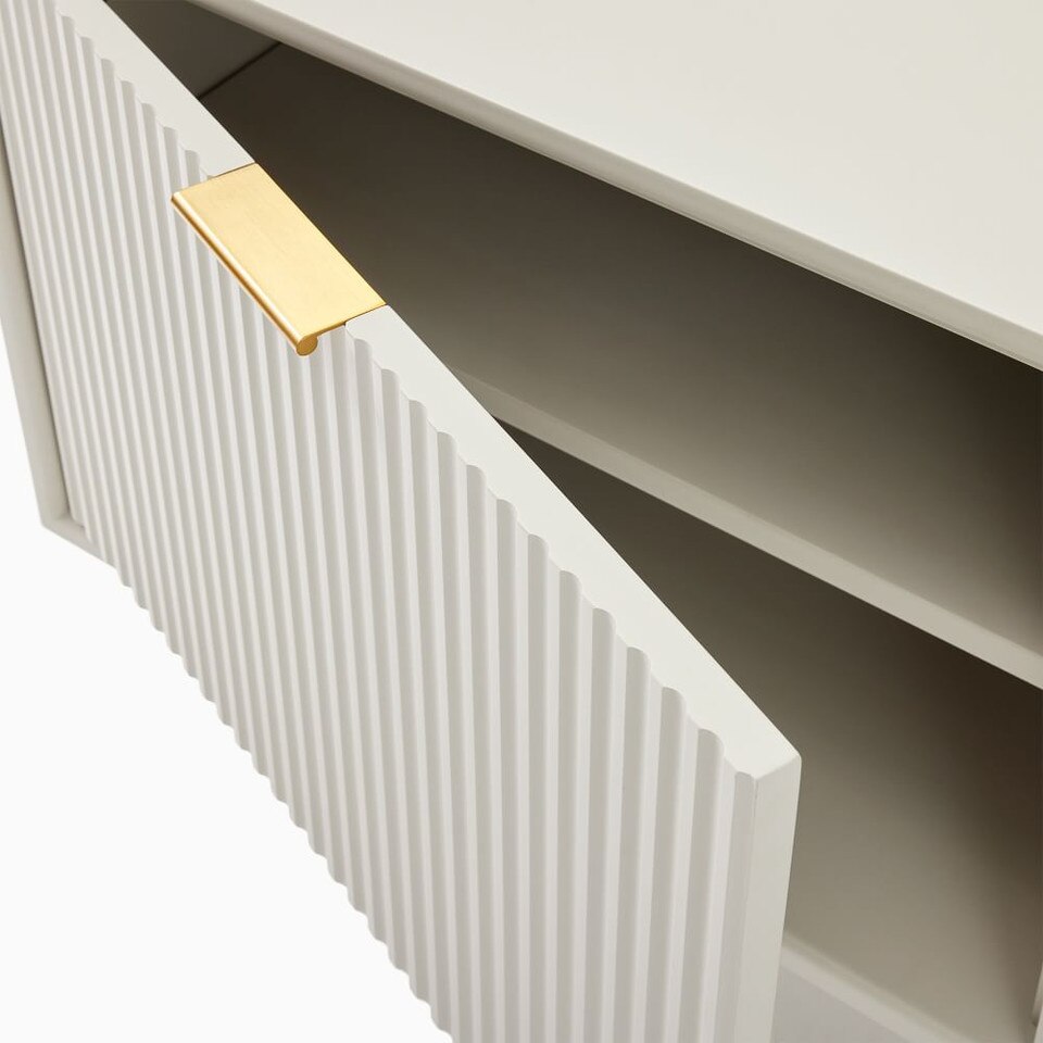 Quinn Lacquer Media Console (80") - West Elm Australia