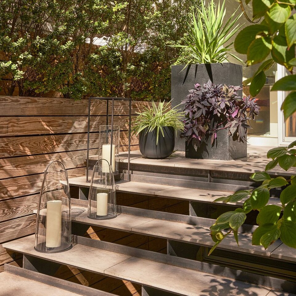 Radius Ficonstone Indoor/Outdoor Planters - West Elm Australia