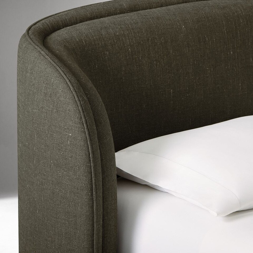 Rorie Upholstered Shelter Bed | West Elm Australia