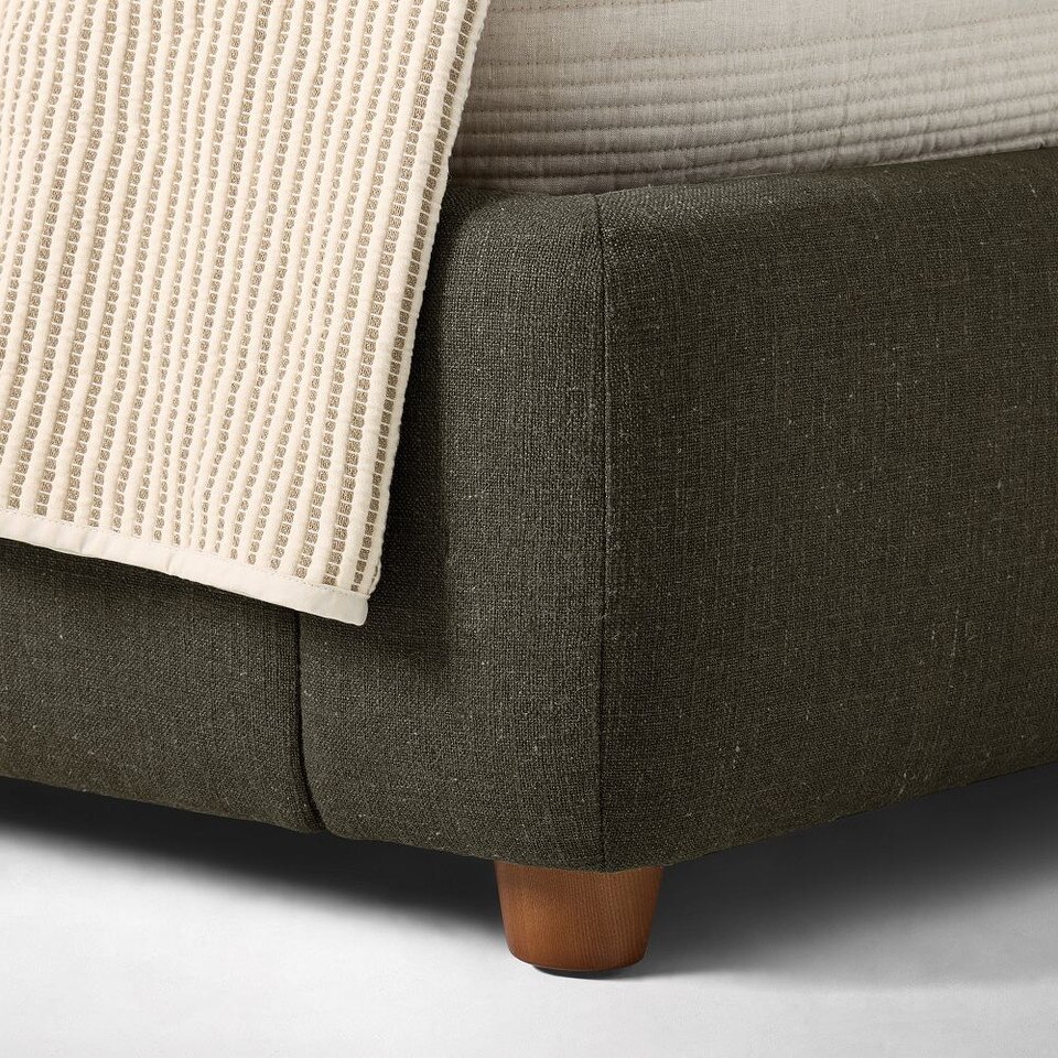 Rorie Upholstered Shelter Bed | West Elm Australia