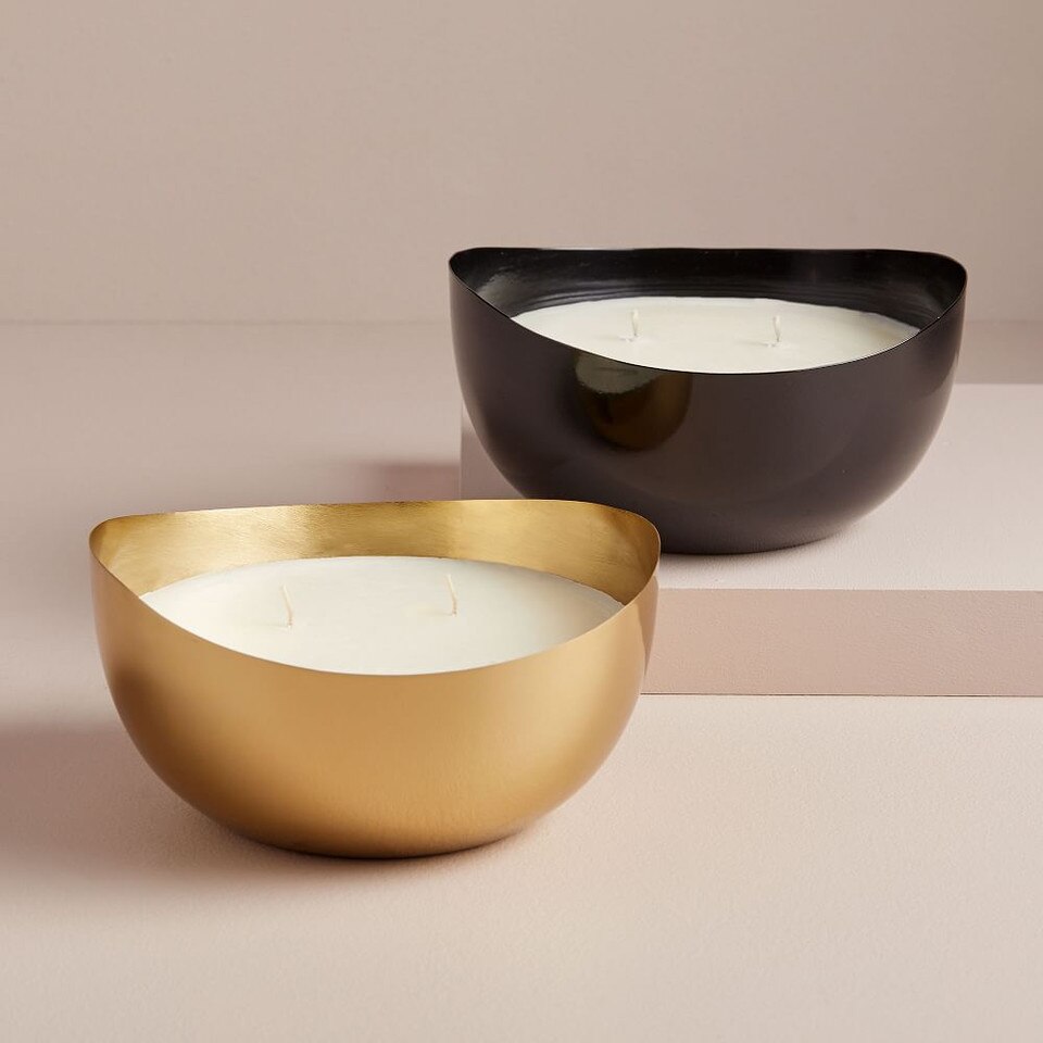 Rove Metal Candles | West Elm Australia