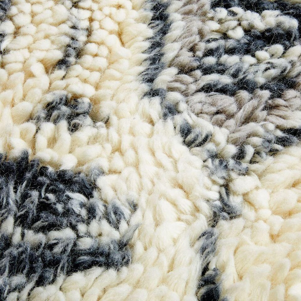 Royal Grid Shag Rug | west elm Australia