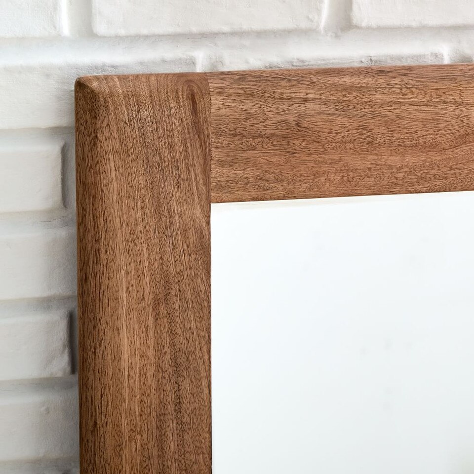 Anton Burnt Wax Floor Mirror | West Elm Australia