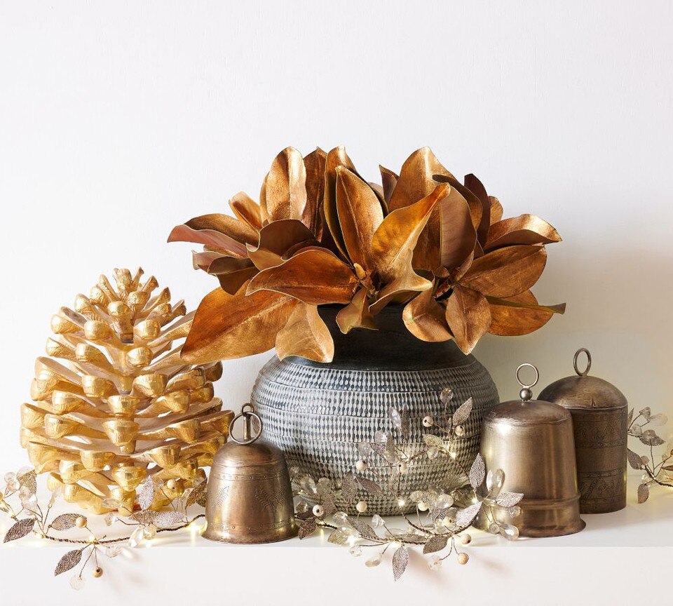 Rustic Leaf String Lights - West Elm Australia