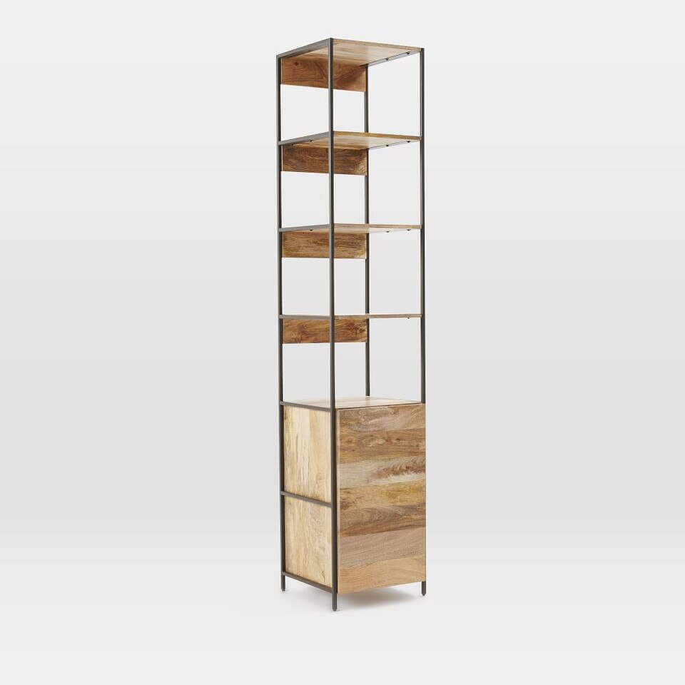 Industrial Modular 43cm Open + Closed Storage - West Elm Australia